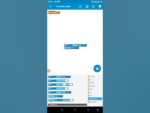 How to make splash screen in sketchware without using the main activity - YouTube