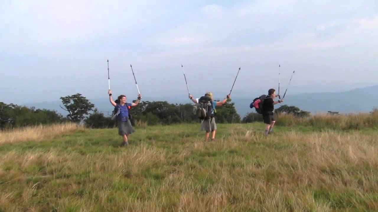 Trail Dames on Gregory Bald - YouTube