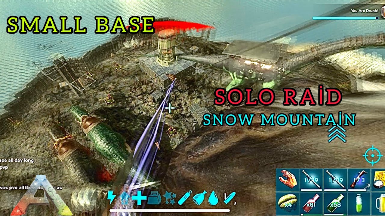ARK | SOLO RAİD SNOW MOUNTAİN SMALL BASE s/4 - YouTube
