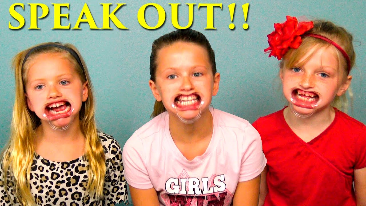Speak Out Funny Game Challenge Sisters vs Sisters - Great Family Game ...
