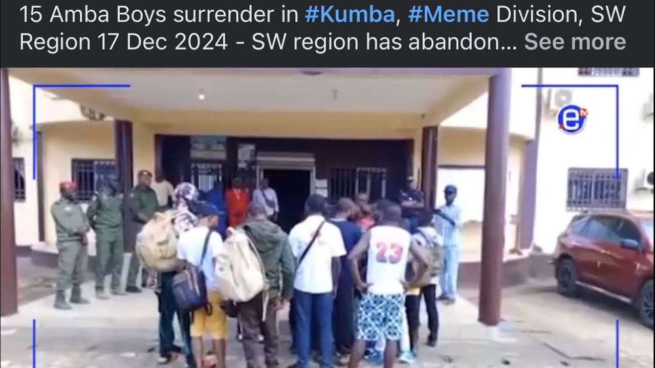 15 Amba boys Surrender 🚨// Ambazonia unity is a mission impossible due ...