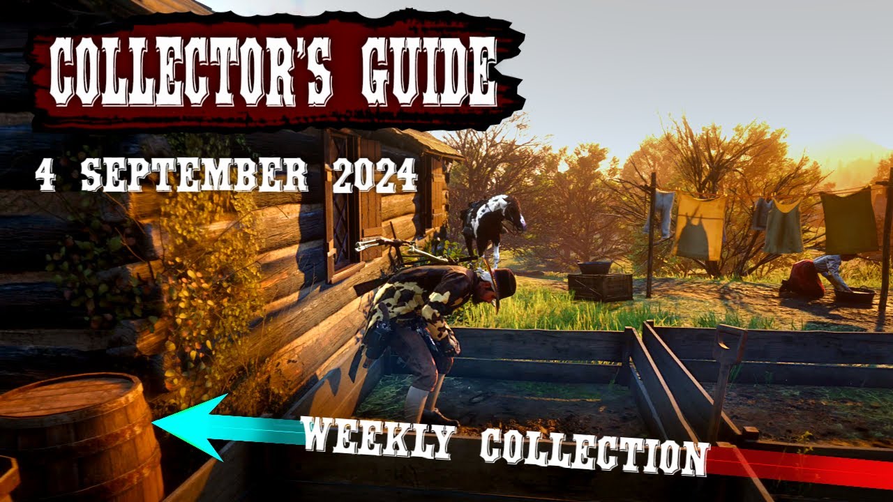 RDR2 Online Collector's Guide today - Madam Nazar & Collectibles ...