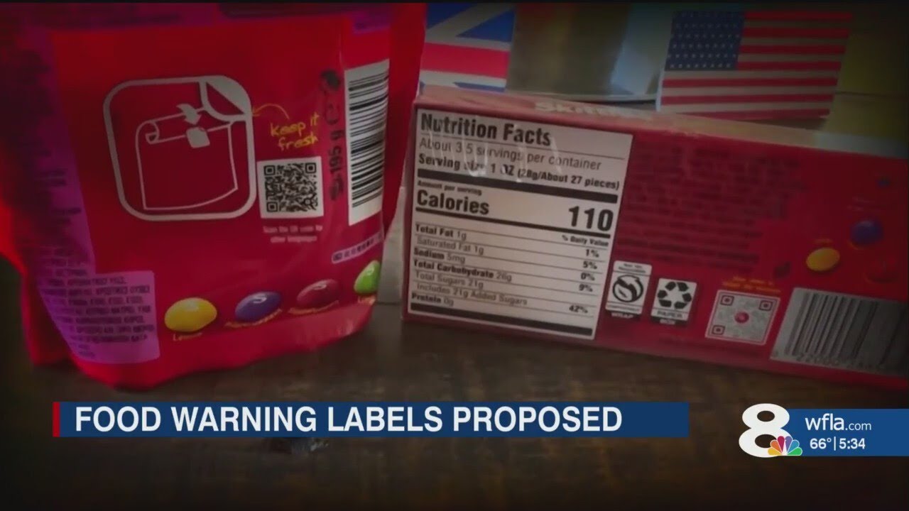 "Our food is literally killing us" State efforts to add warning labels ...