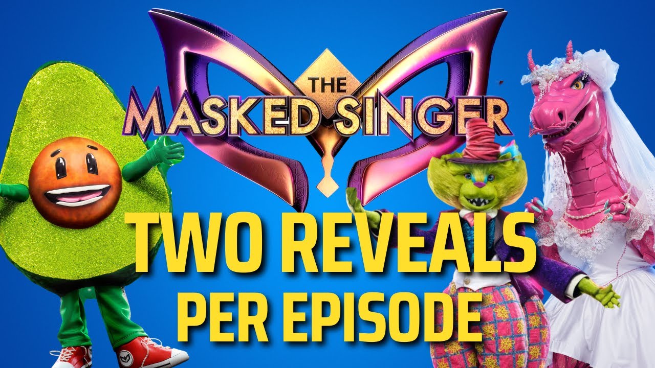 New Masked Singer - 2 Reveals Per Episode - YouTube