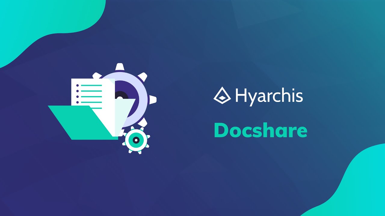 Hyarchis Docshare instruction - YouTube
