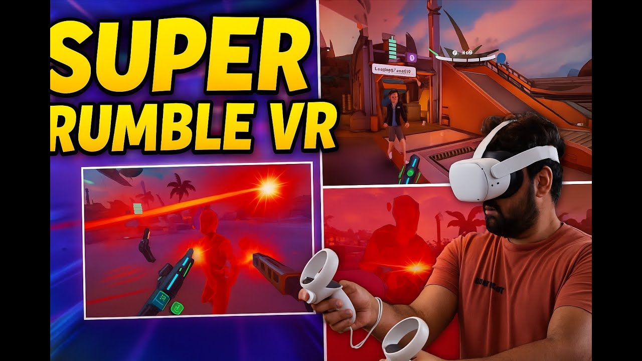 Epic VR Gunfights | Super Rumble Gameplay - YouTube
