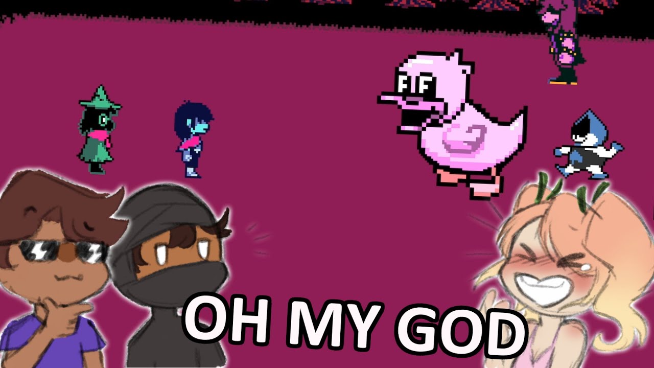 3 friends try Deltarune (highlights) - YouTube