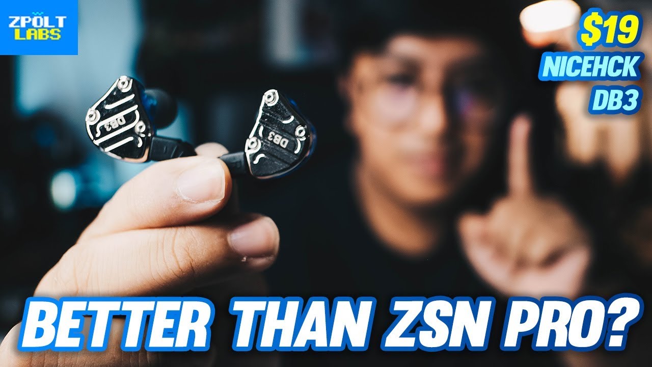 NiceHCK DB3 Review - One of the BEST IEMS under $20! - vs ZSN pro vs ...