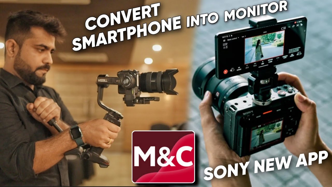 Convert Smartphone Into Professional Camera Monitor | Sony New Monitor ...