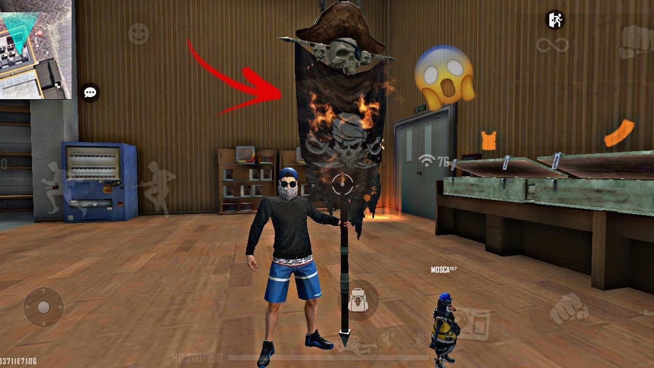 TEXTURA PERFEITA DO EMOTE BANDEIRÃO-FREE FIRE - YouTube