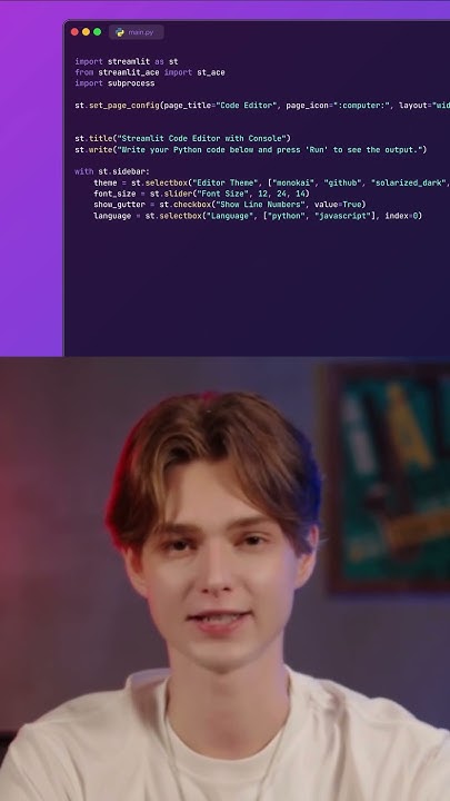 I made my own Code Editor | Build a Python Compiler | Best IDE for Python | Python Project 🔥 ...