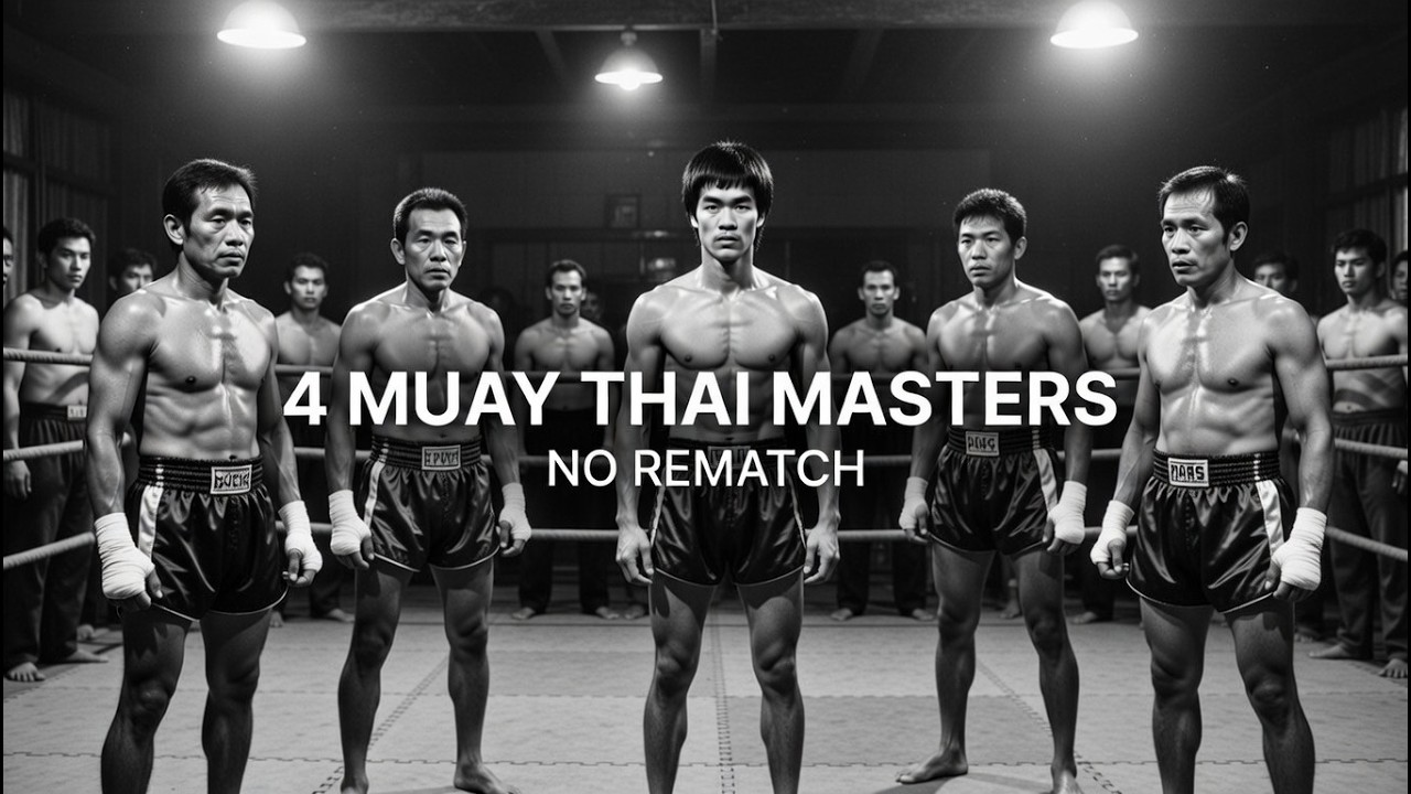 Bruce Lee Was Confronted by 4 Muay Thai Masters — In 10 Seconds, the ...