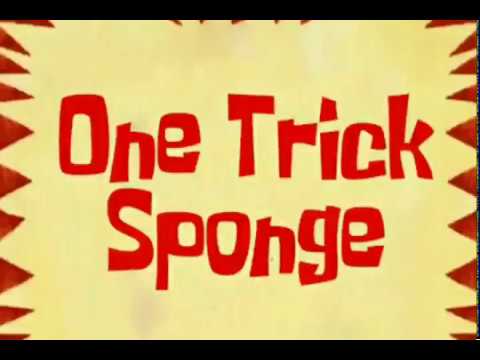 SpongeBob Titke Cards Swamp Mates//One Trick Sponge (Fan Made) - YouTube
