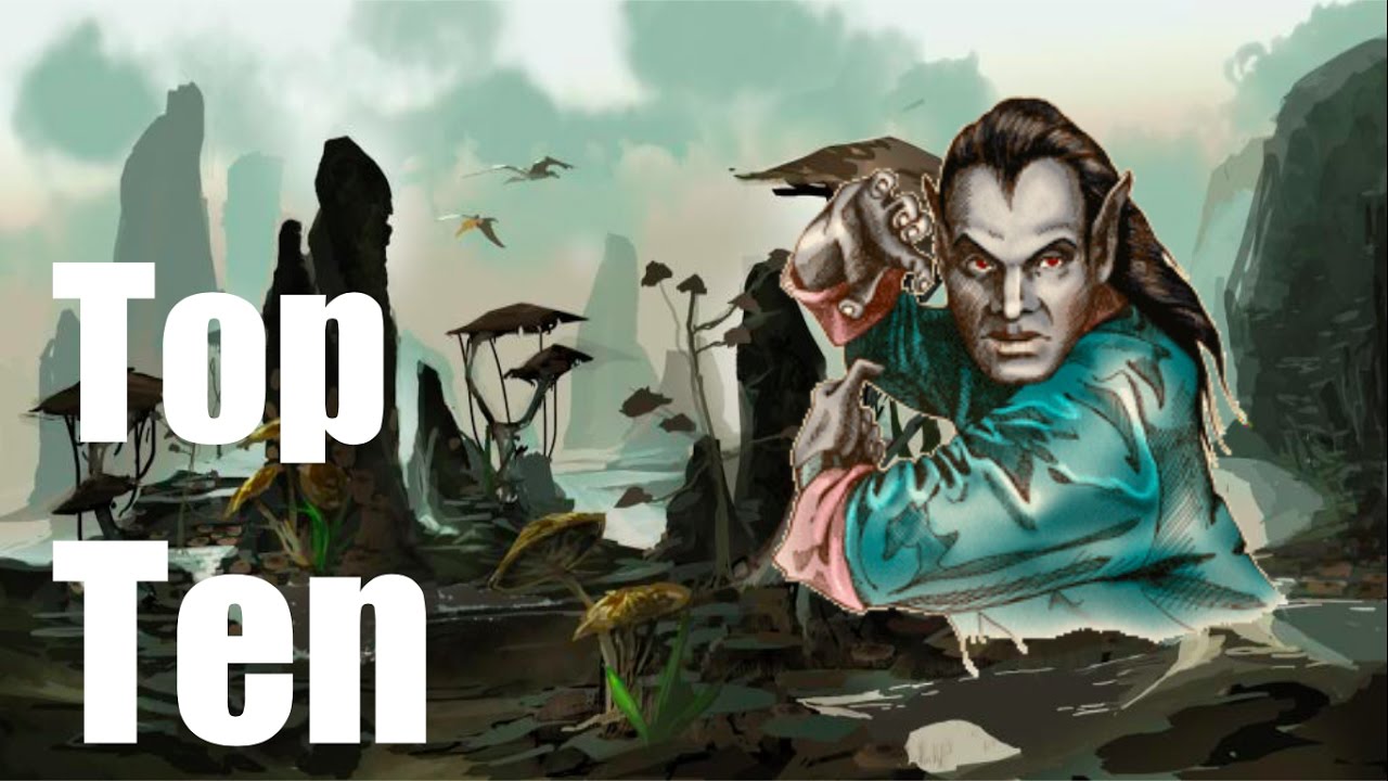 Top Ten Dunmer of the Elder Scrolls - YouTube