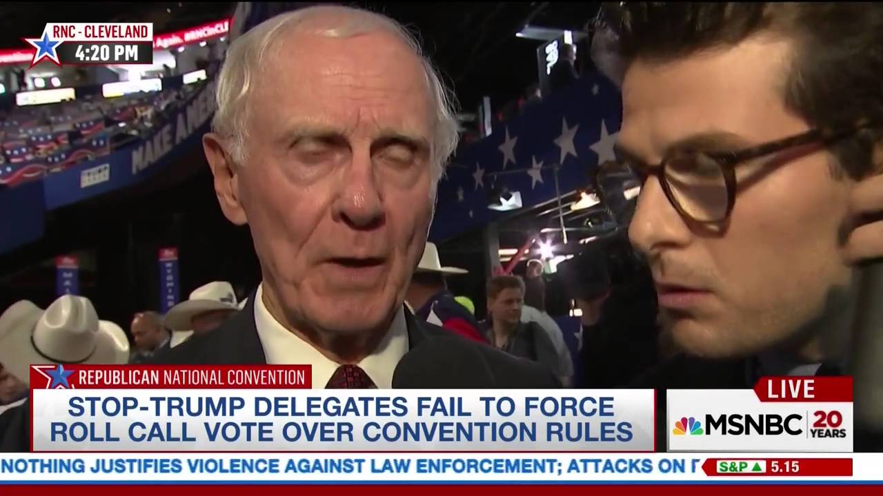 Frmr. Sen. Gordon Humphrey (NH) refers to Trump supporters as "brown ...
