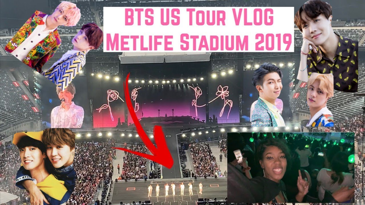 BTS 2019 || Metlife stadium US tour vlog - YouTube