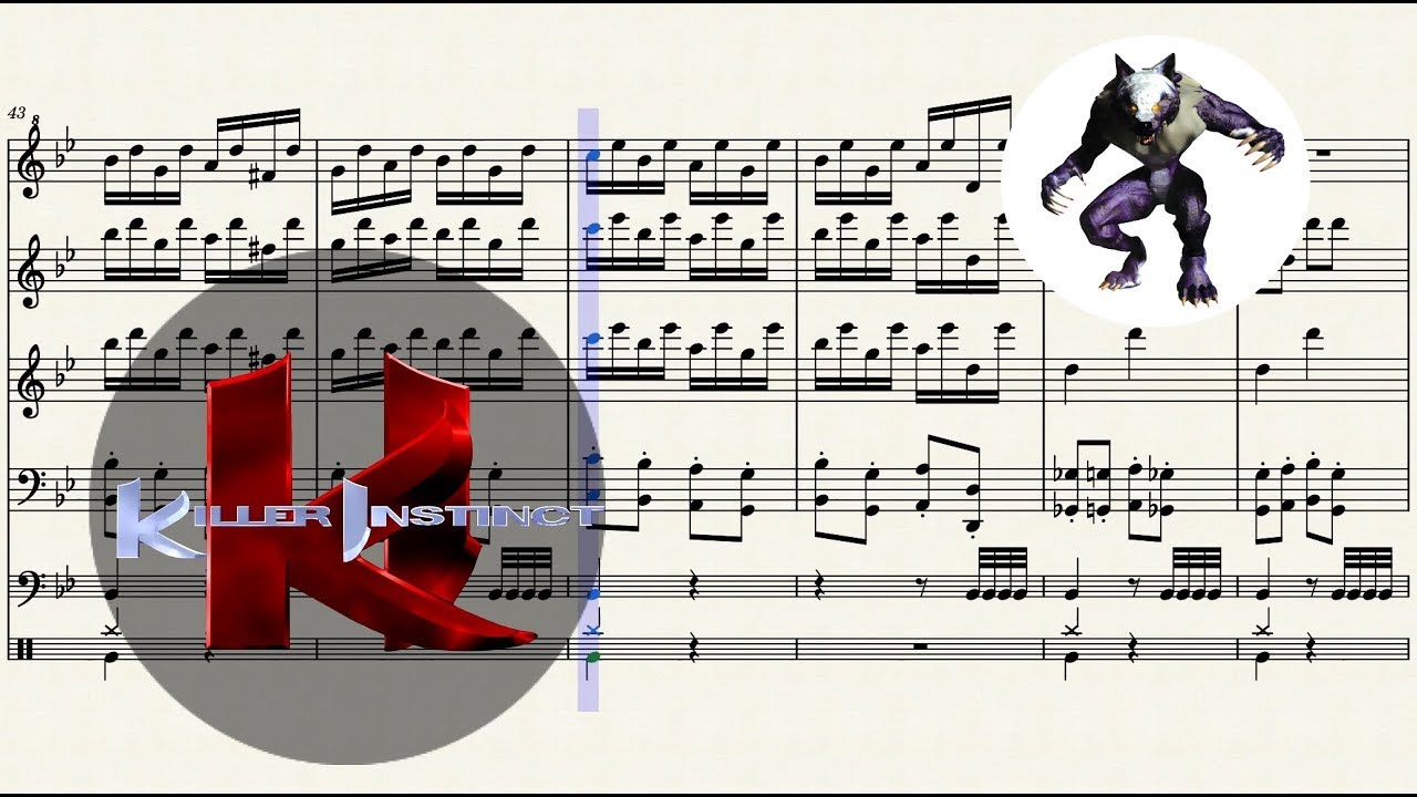 Killer Instinct 1 - Sabrewulf Theme Tooth and Claw - (Part 1) - Music ...