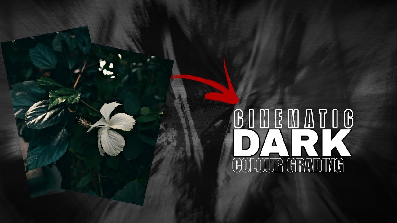 How to edit trending CINEMATIC DARK Color Grading in CapCut | Full ...