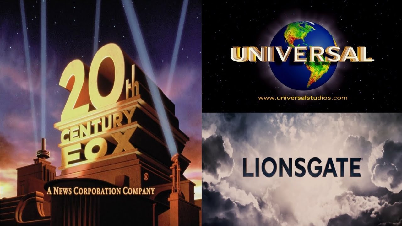 20th Century Fox/ Universal Pictures/ Lionsgate Logos in (4:3 ...