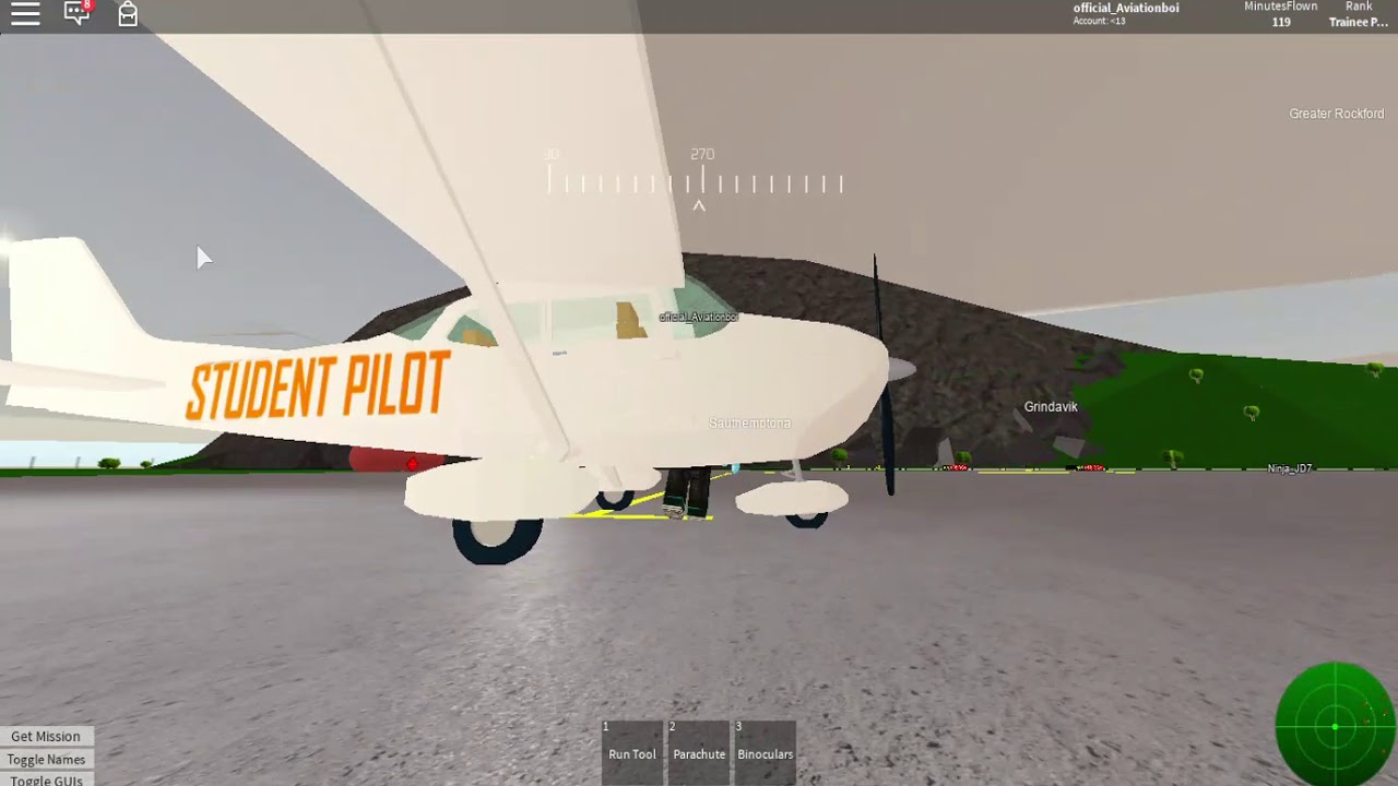 Roblox pilot training sim ep1 - YouTube