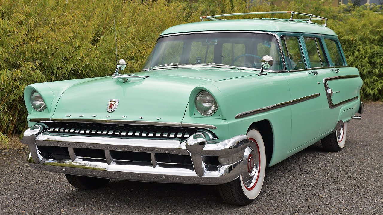 1955 Mercury Custom Wagon - Cascadia Classic - YouTube