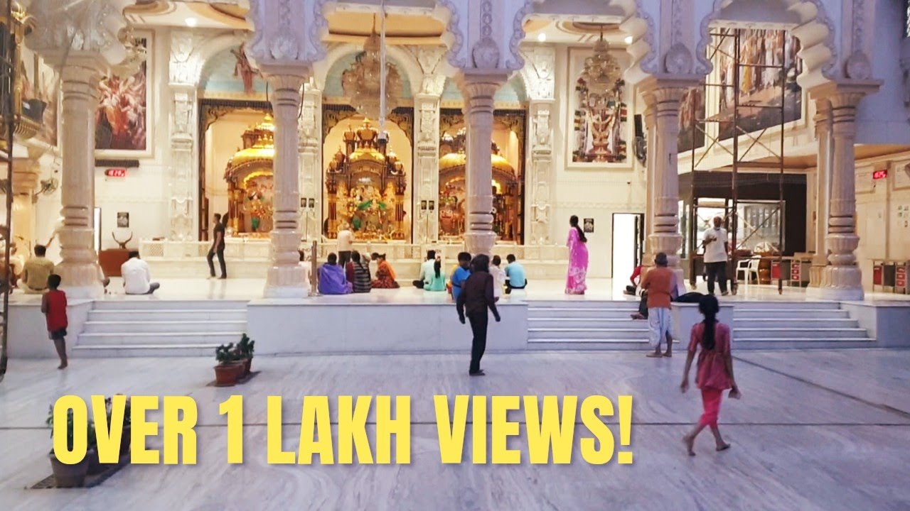 Inside the Beautiful ISKCON Temple @Abids, Hyderabad. - YouTube