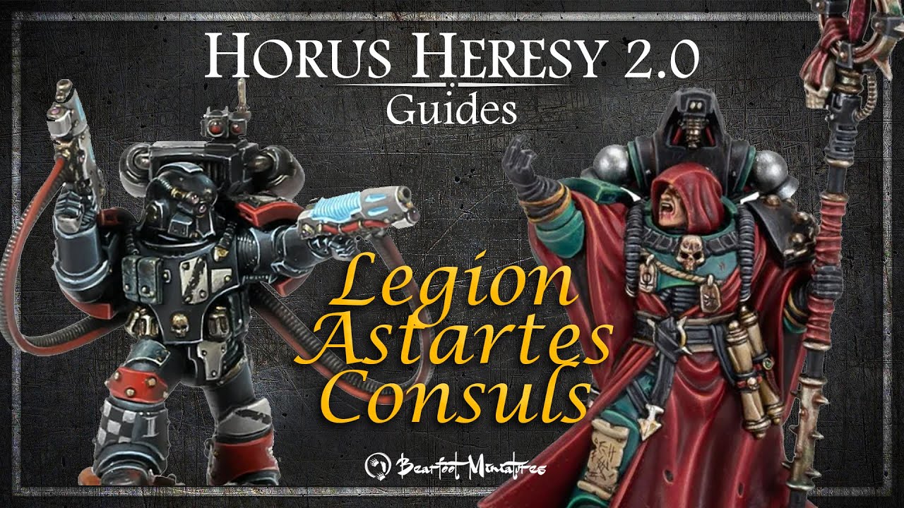 Legion Consul Choices - Horus Heresy 2.0 - Age of Darkness - YouTube