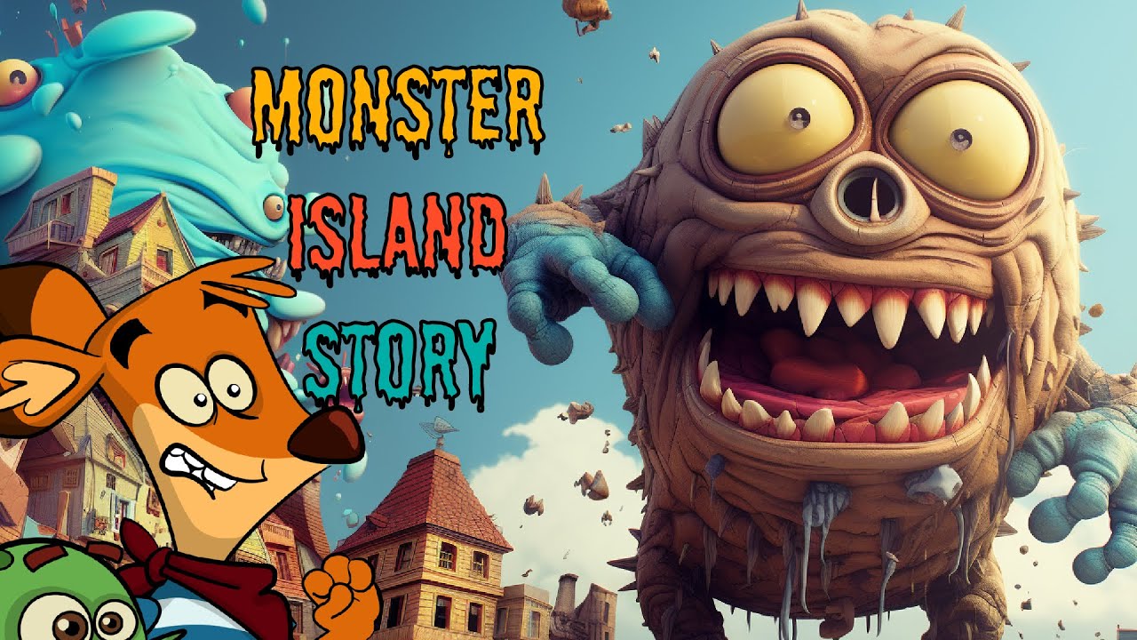 Monster Island Adventure | Bedtime Stories | English Stories | Set Sail ...