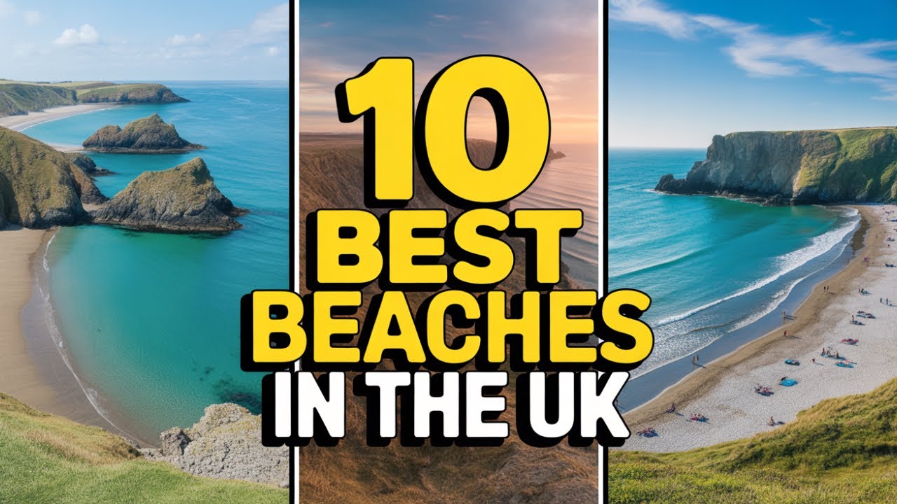 10 Best Beaches in the UK | Beautiful British Beaches - YouTube