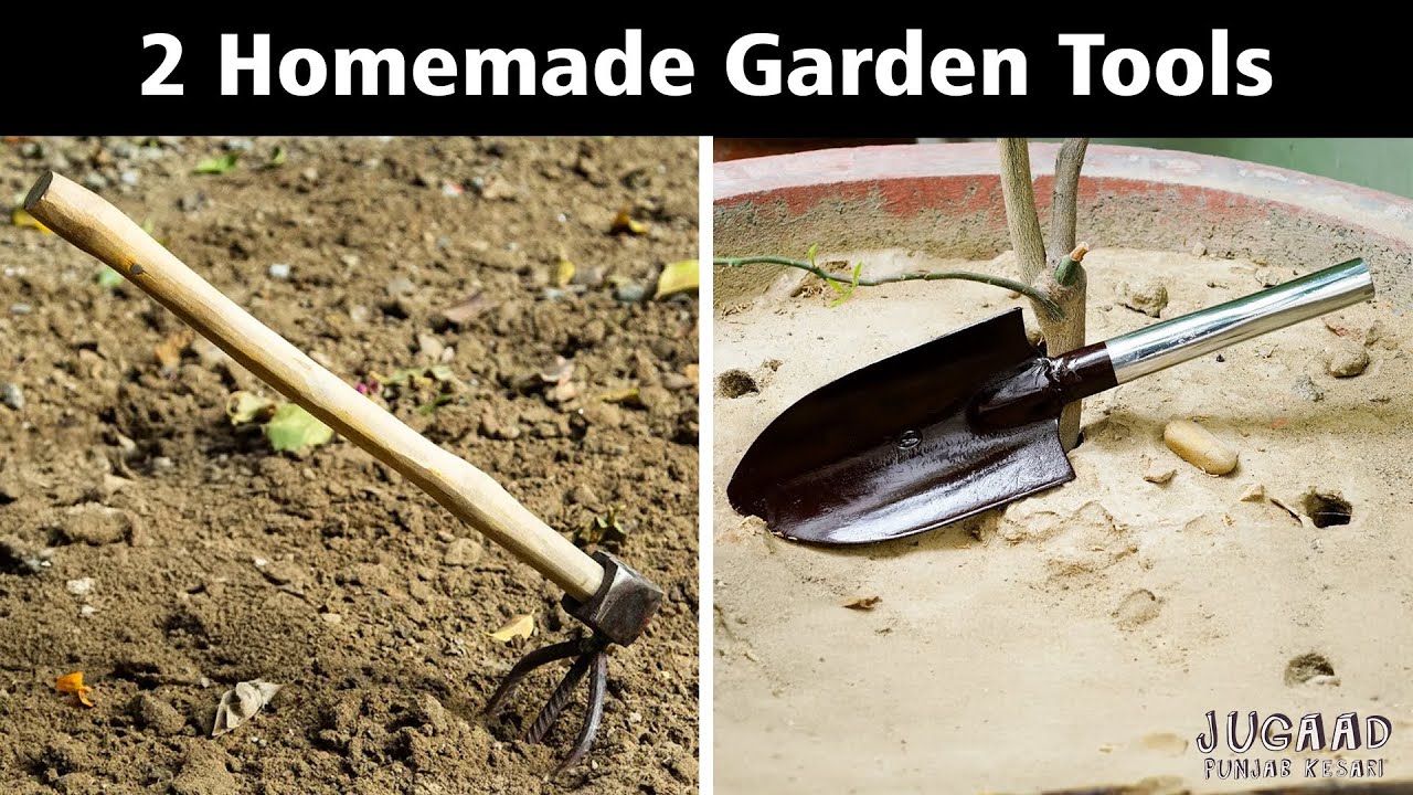 2 Homemade Garden Tools - YouTube