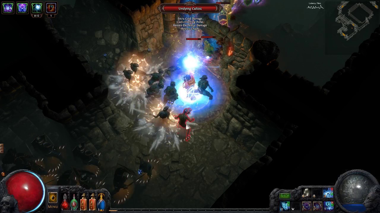 [2.5] Three dots zealer - Maze map Path of exile - YouTube