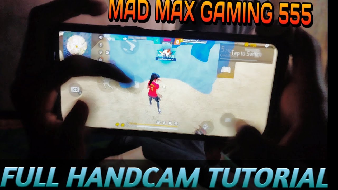 HANDCAM TUTORIAL PERFECT ONE TAP ON MOBILE📲 - YouTube