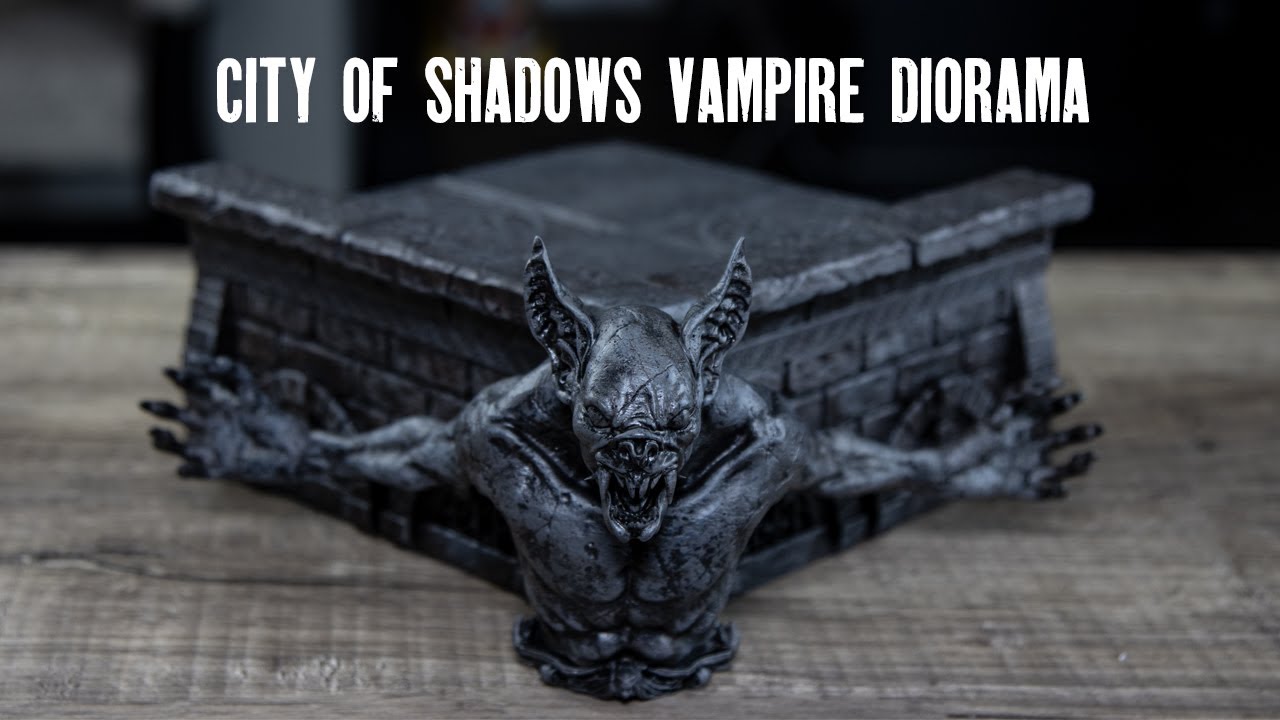City of Shadows Vampire Diorama - YouTube