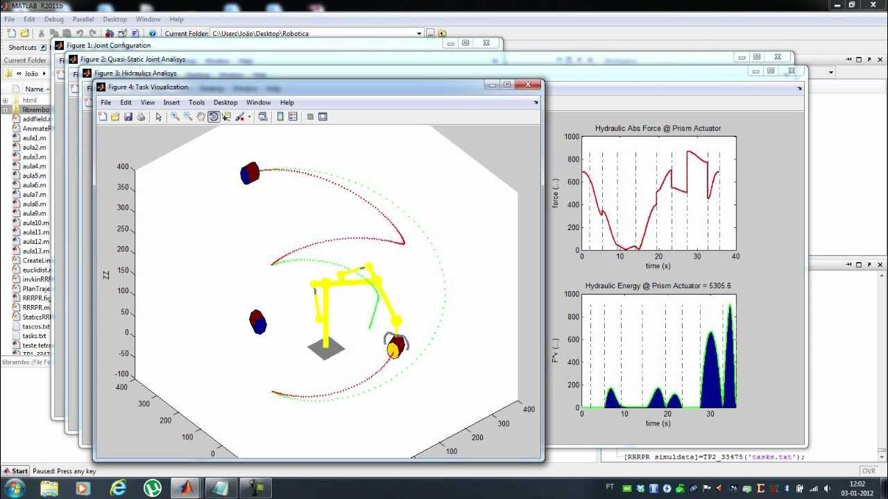 Robotics Assignment - 5 DOF Forrest Crane Simulation using MatLab - YouTube