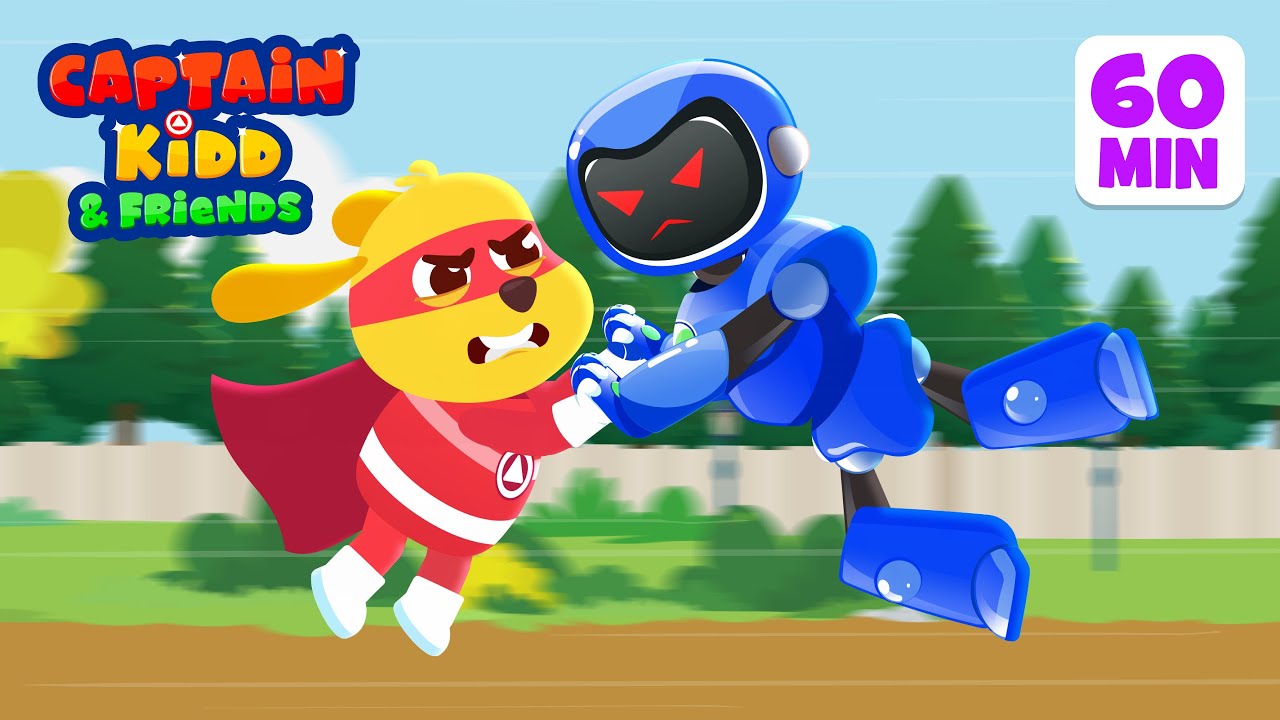 Captain Kidd saves Kiddopia town | Nonstop 60 mins compilation ...