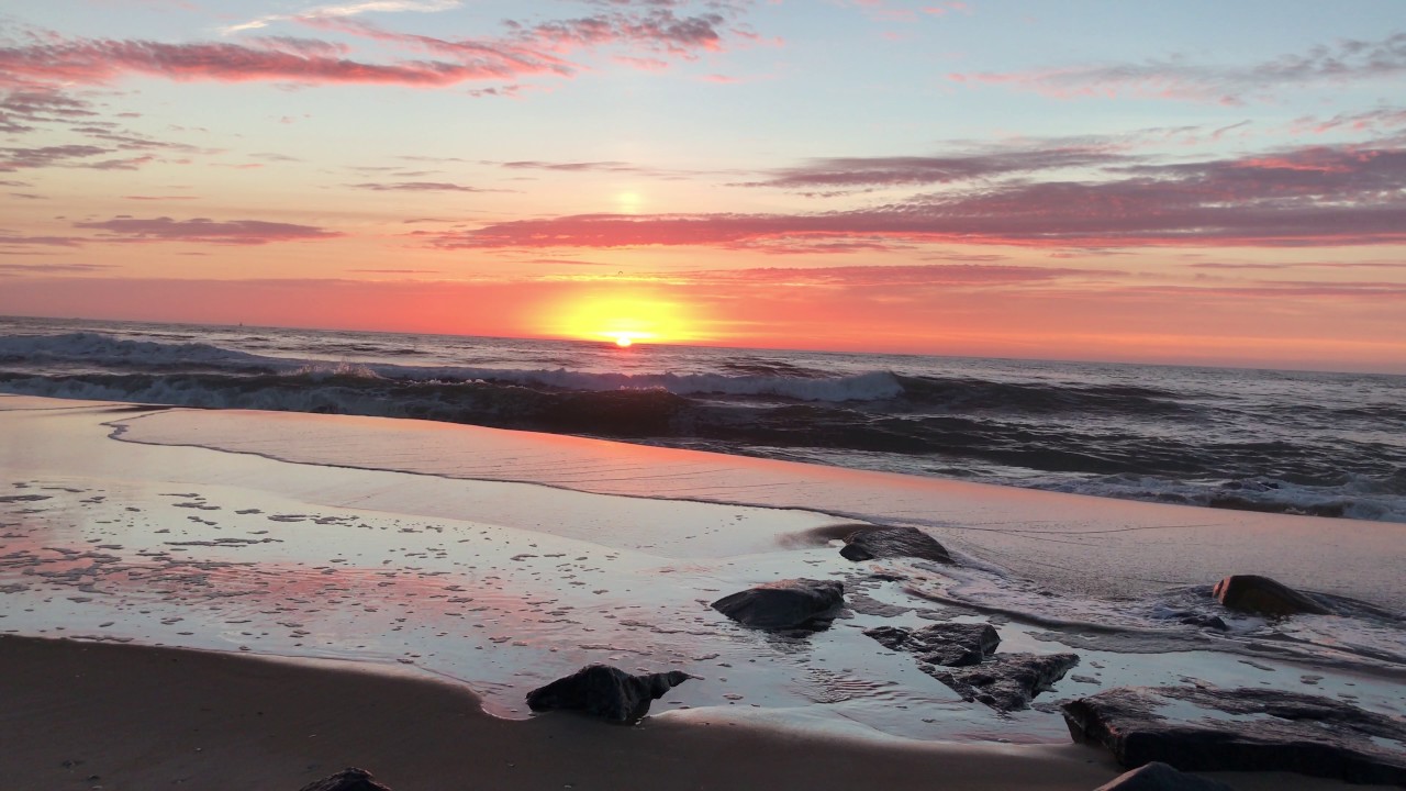 Sunrise in Ocean City Maryland March 27, 2017 - YouTube