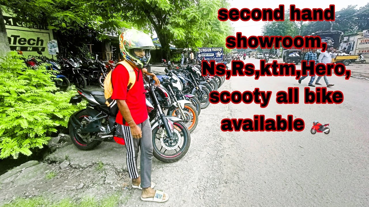 Second hand. Bike. Showroom,Ns,rs,ktm,Hero, scooty all bike available ...