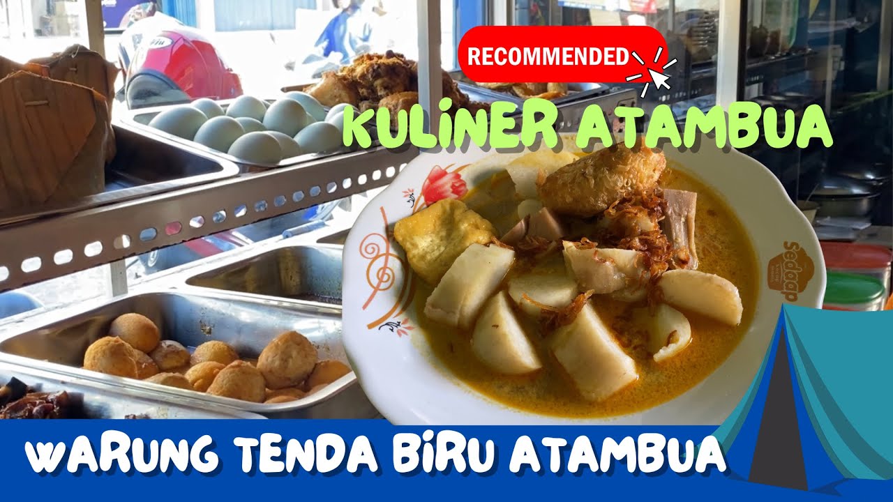Rekomendasi Kuliner Atambua | Warung Tenda Biru - YouTube