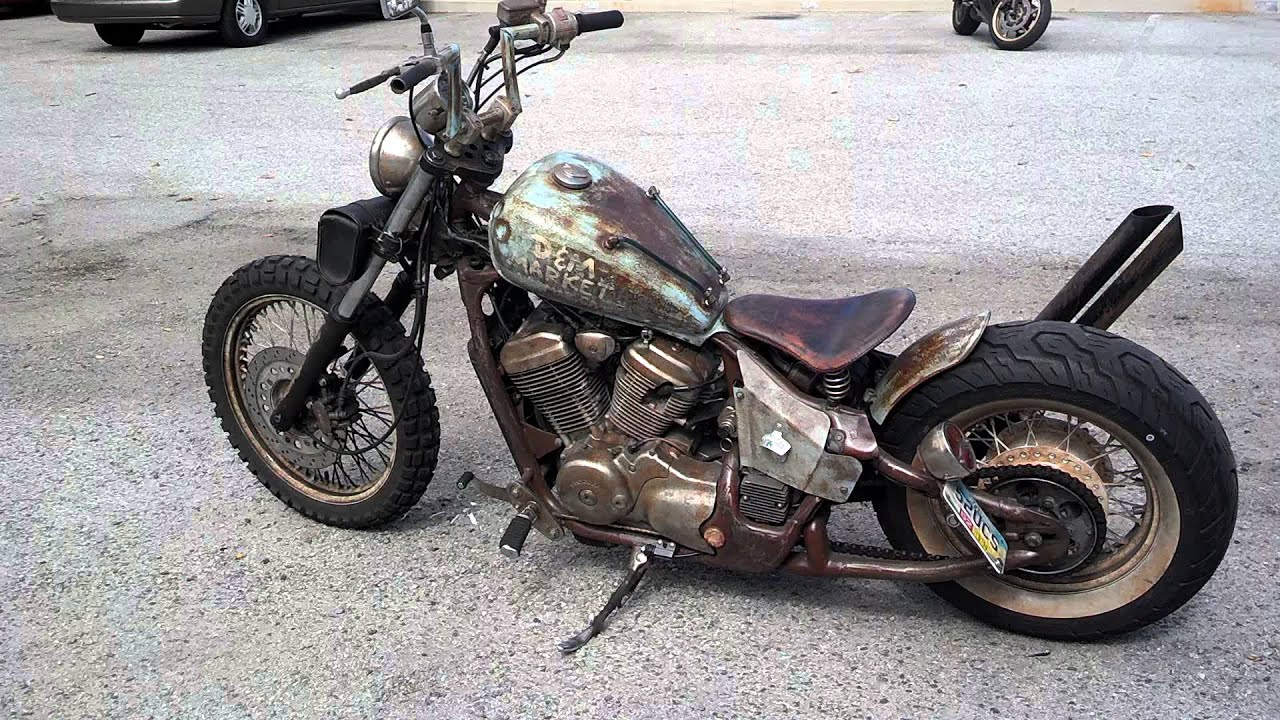92 CASA CUSTOMS BOBBER - YouTube