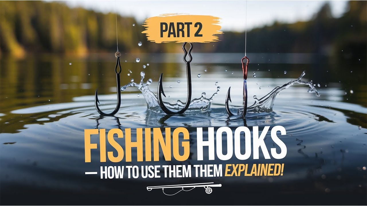 Different Fishing Hooks and Their Uses Part - 2 🎣 Final Part Beginners ...
