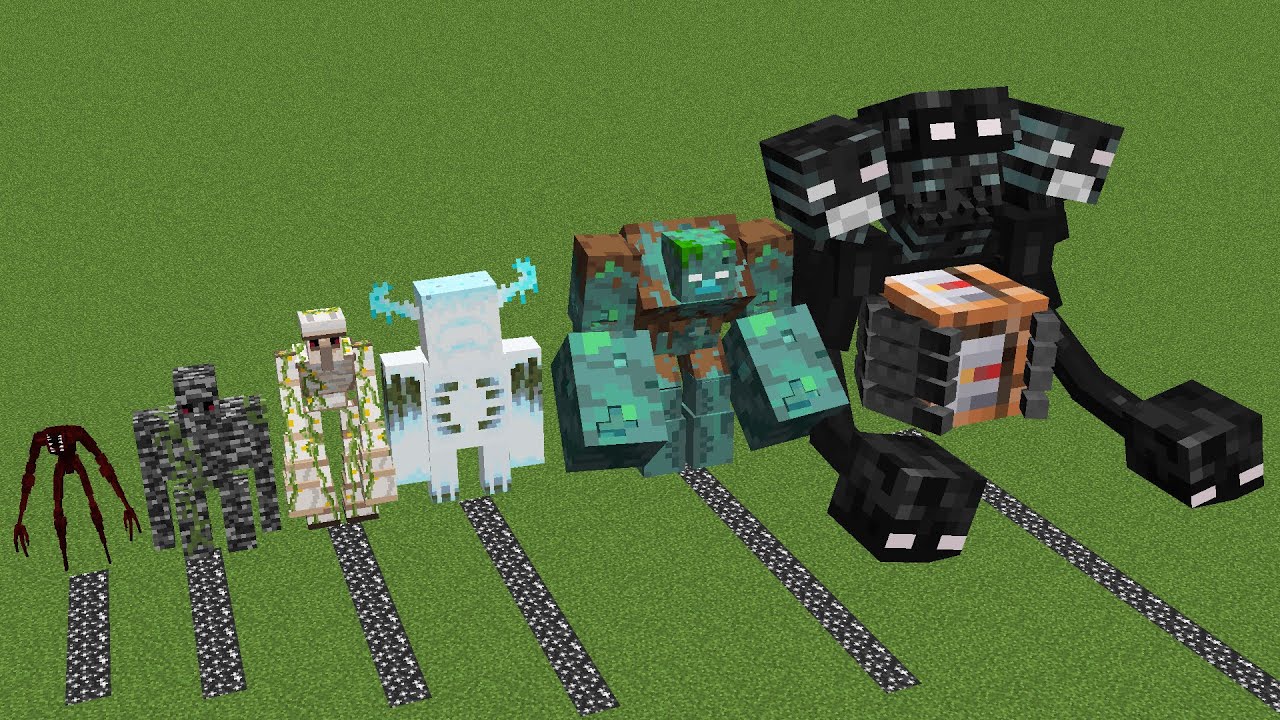 All NEW Bosses Mobs Generate NEW YEAR'S SCULK In Minecraft?!!! - YouTube