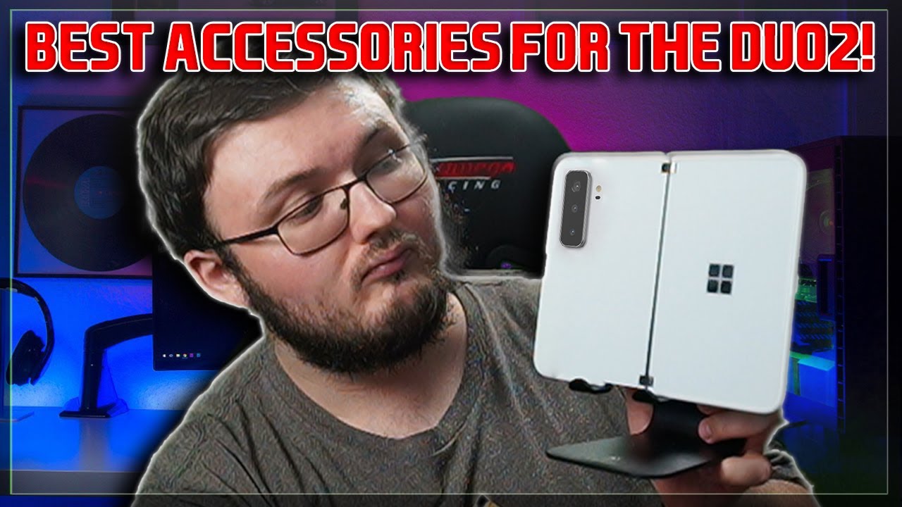 THE BEST ACCESSORIES FOR THE MICROSOFT SURFACE DUO 2! THE ULTIMATE ...
