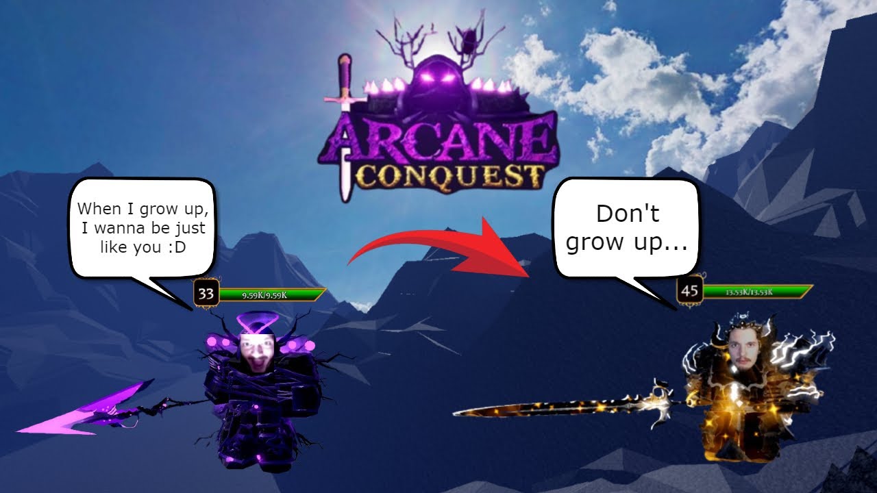 🔴Roblox Arcane Conquest with viewers (Full Mythic Paladin) ft. @akeronav - YouTube