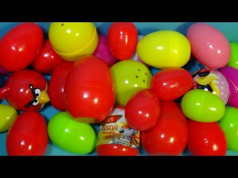 30 Surprise Eggs!!! Disney CARS MARVEL Spider Man SpongeBob HELLO KITTY PARTY ANIMALS Lps FURBY