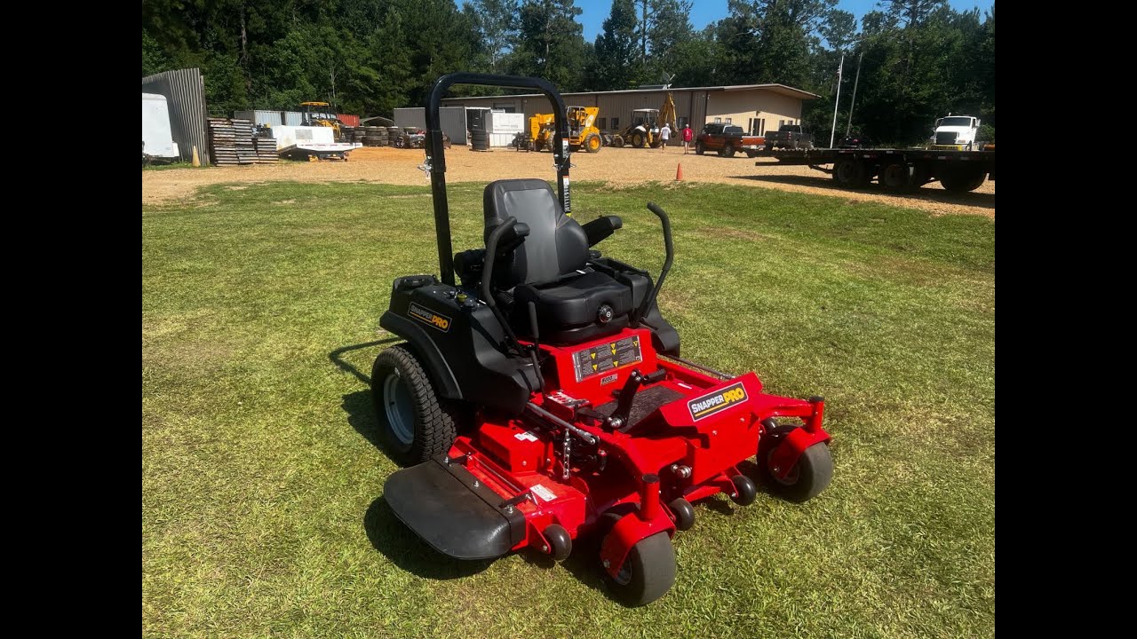2021 Snapper Pro S200XT 61” Zero Turn Mower (0.3 Hours) - YouTube