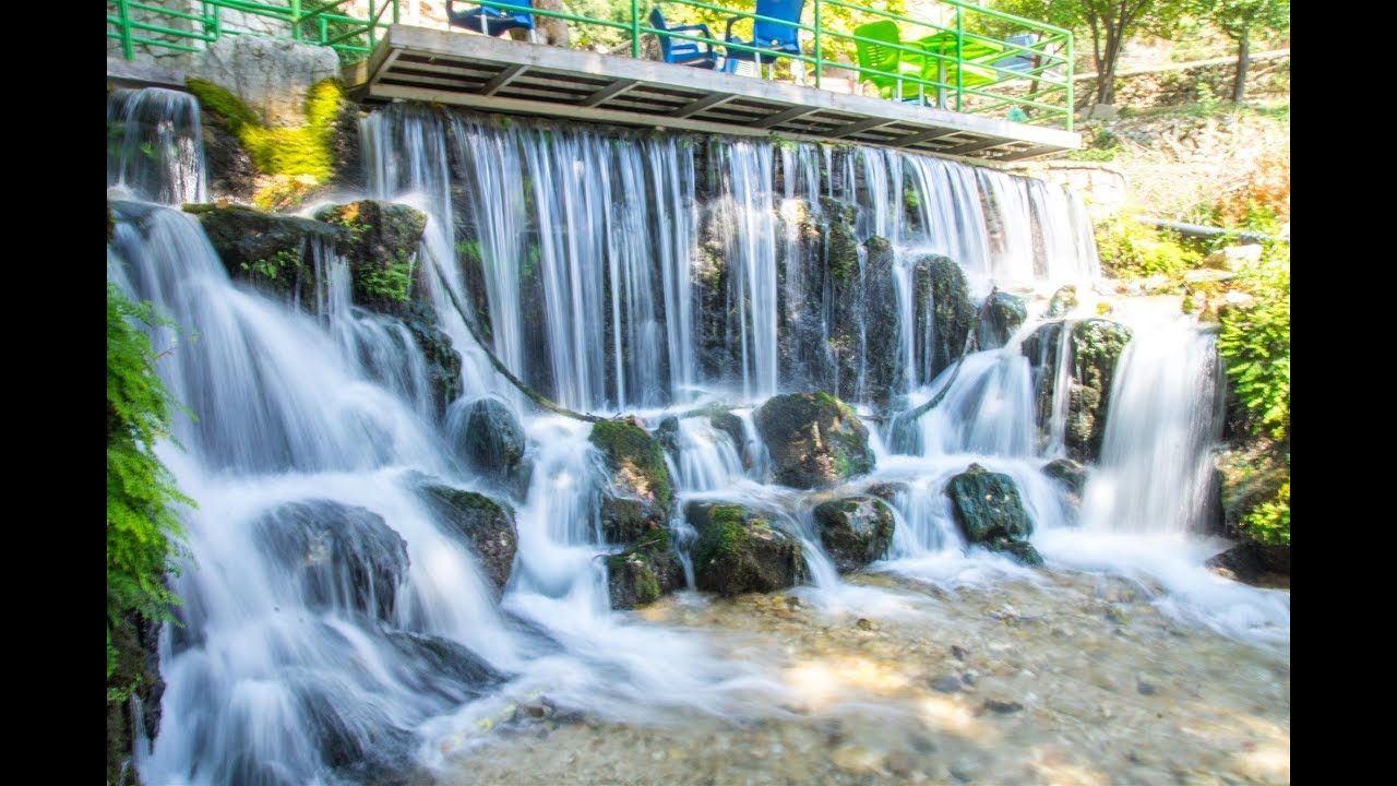 Путешествие в Албанию. Часть 8 (UJVARA ресторан на водопадах) - YouTube