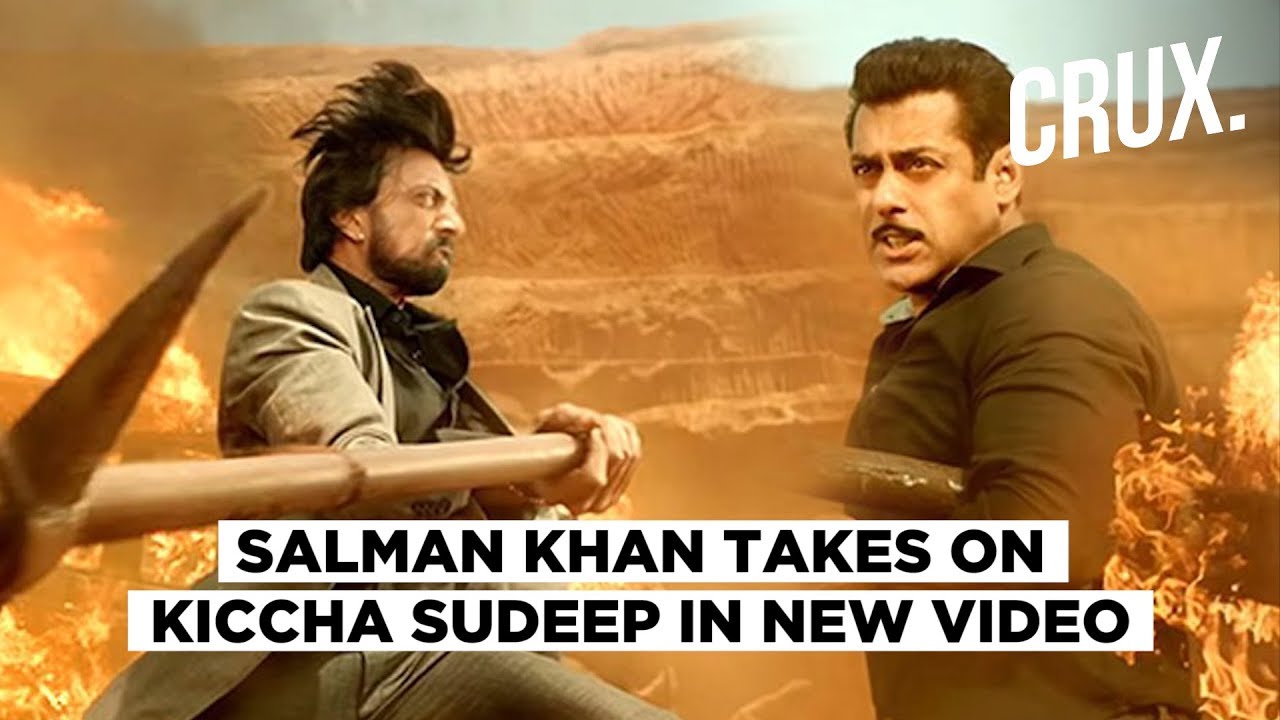 Salman Khan Introduces Kiccha Sudeep As Dabangg 3 Villain Bali in New ...