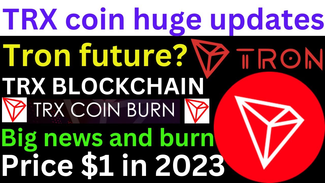 ⚠TRX price prediction 2023 | TRX COIN NEWS | tron blockchain legal ...
