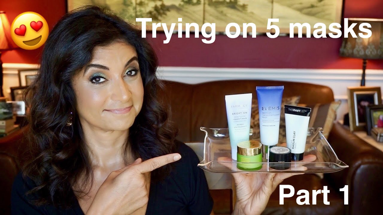 5 Masks | Try on and Review | part 1 - YouTube