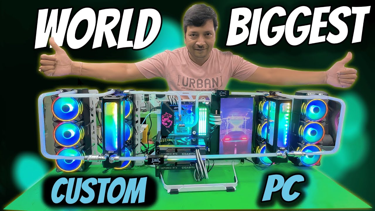 Ultimate Custom Liquid Cooled PC Build: Cooler Master MasterFrame 700 ...